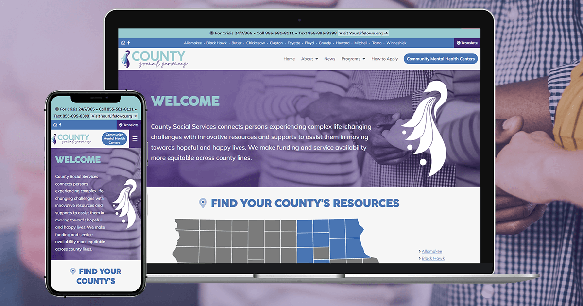 Creating a New Website & Brand for County Social Services - Neapolitan Labs