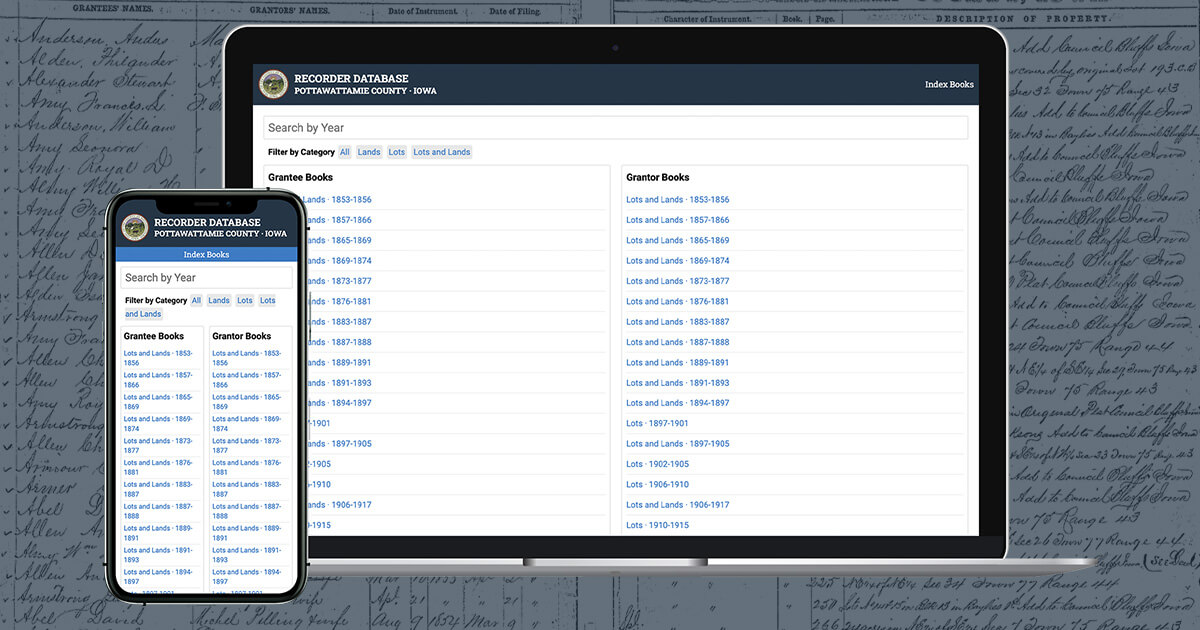 Bringing County Records into the Digital World - Neapolitan Labs