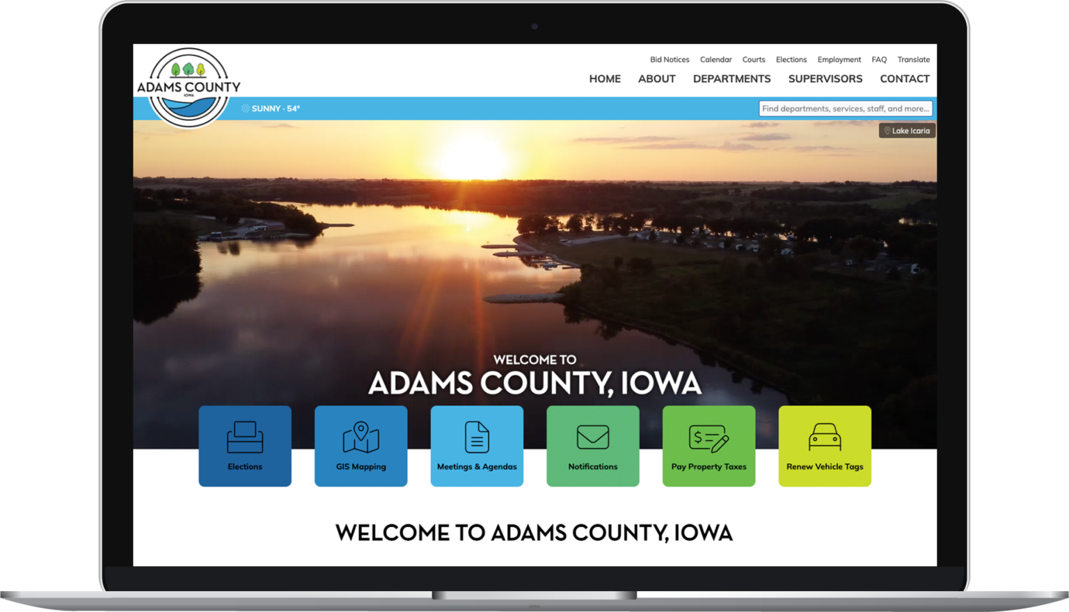 Neapolitan Labs for Counties - County Website Development