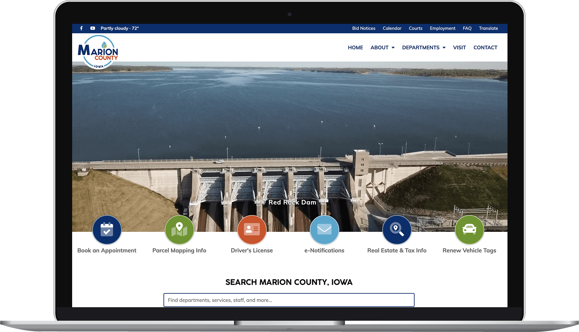 Neapolitan Labs for Counties - County Website Development