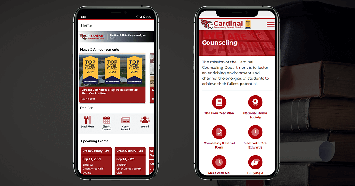 School District Apps & Counseling Features - Neapolitan Labs